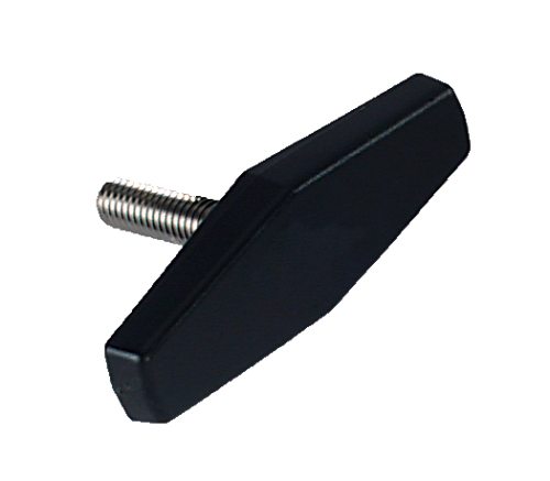 Replacement 4-cylinder stand T Handle - R A Medical Services Ltd